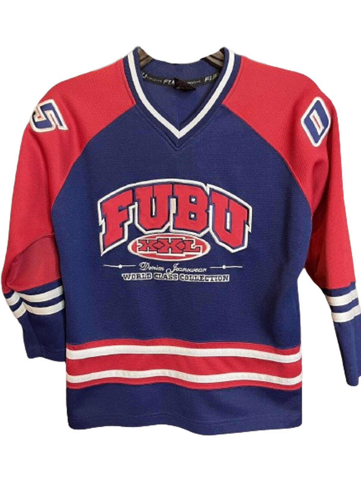 Fubu 1992 Sports Hockey Jersey | WHAT’S ON THE STAR?