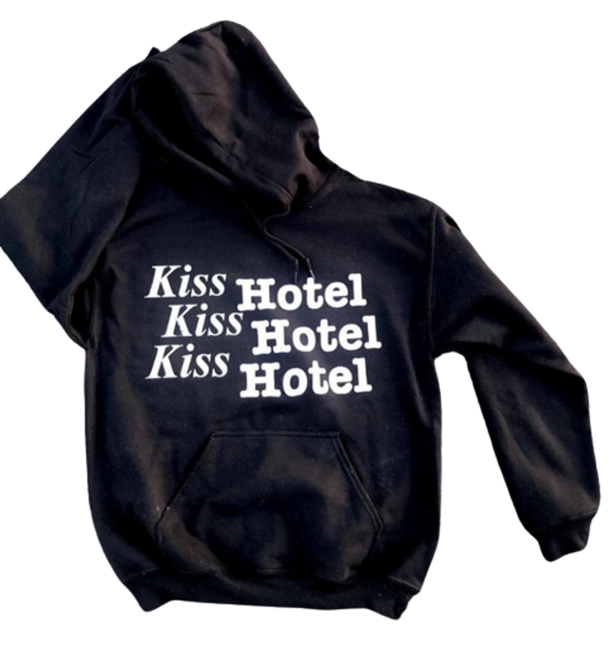 Kiss Hotel Black Logo Hoodie | WHAT’S ON THE STAR?