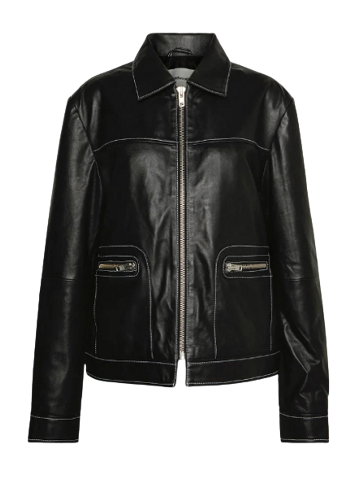 Deadwood Gibbs Thread Leather Jacket | WHAT’S ON THE STAR?