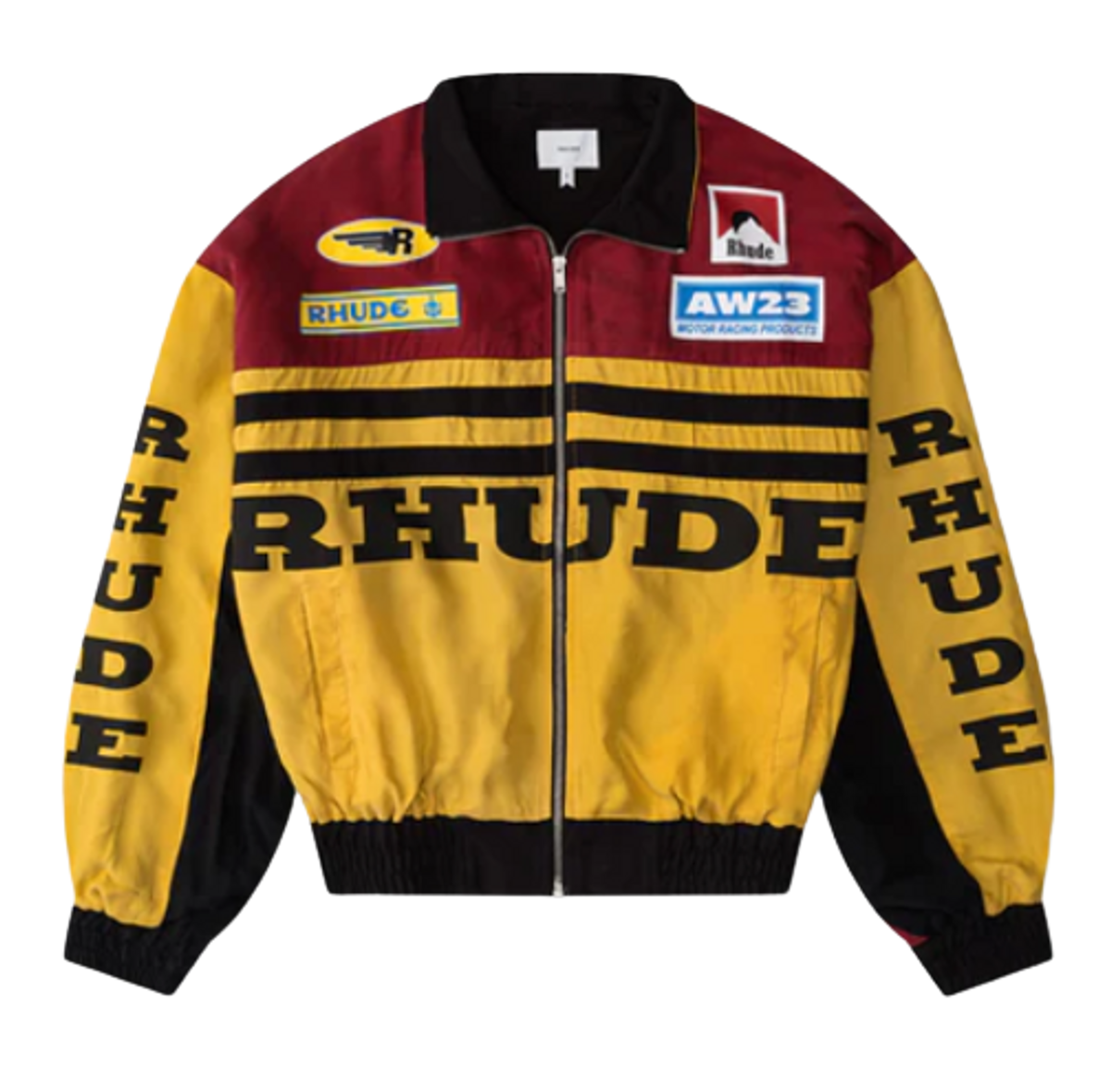 Rhude Rally Red Yellow Jacket | WHAT’S ON THE STAR?