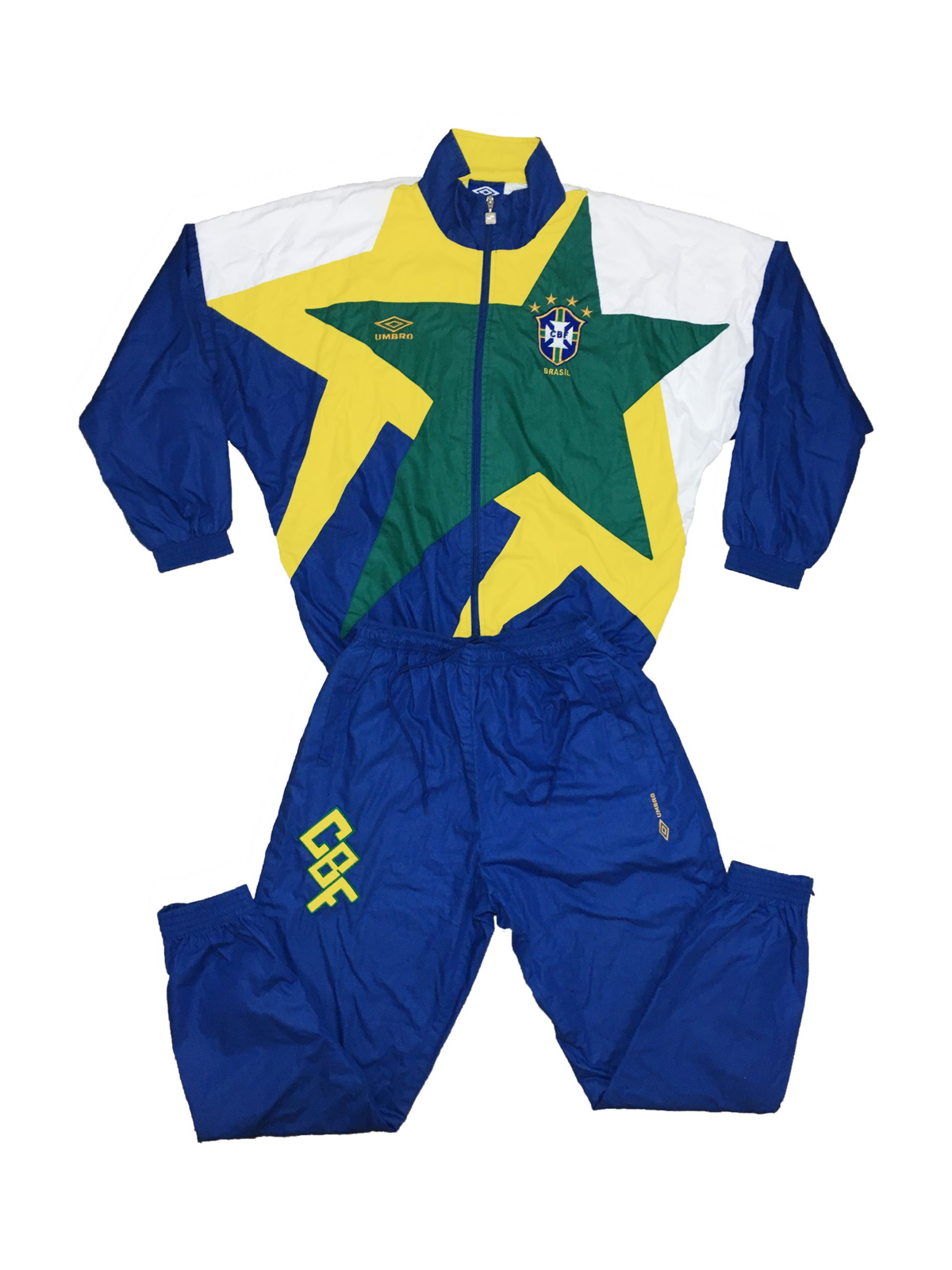 Umbro 1994-1997 Brazil Tracksuit | WHAT’S ON THE STAR?