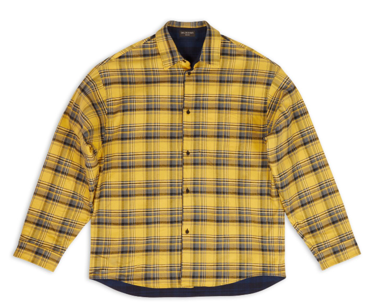 Balenciaga Yellow And Grey Reversible Shirt | WHAT’S ON THE STAR?