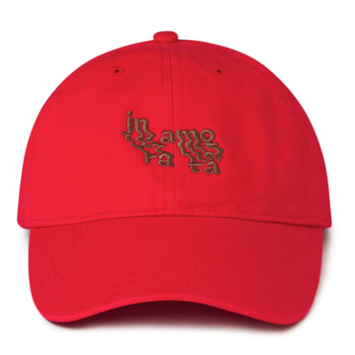 Inamorata Red Wave Logo Cap | WHAT’S ON THE STAR?