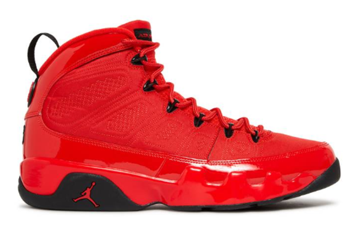 Jordan Chile Red Air Jordan 9 Retro Sneakers | WHAT’S ON THE STAR?