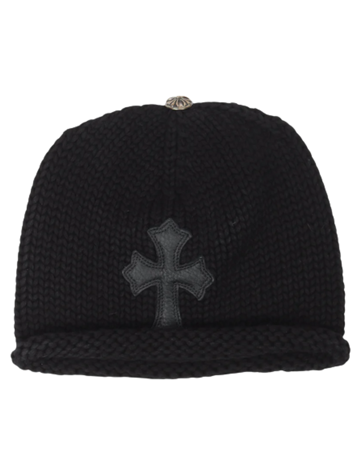 Chrome Hearts Knit Leather Cross Beanie | WHAT’S ON THE STAR?
