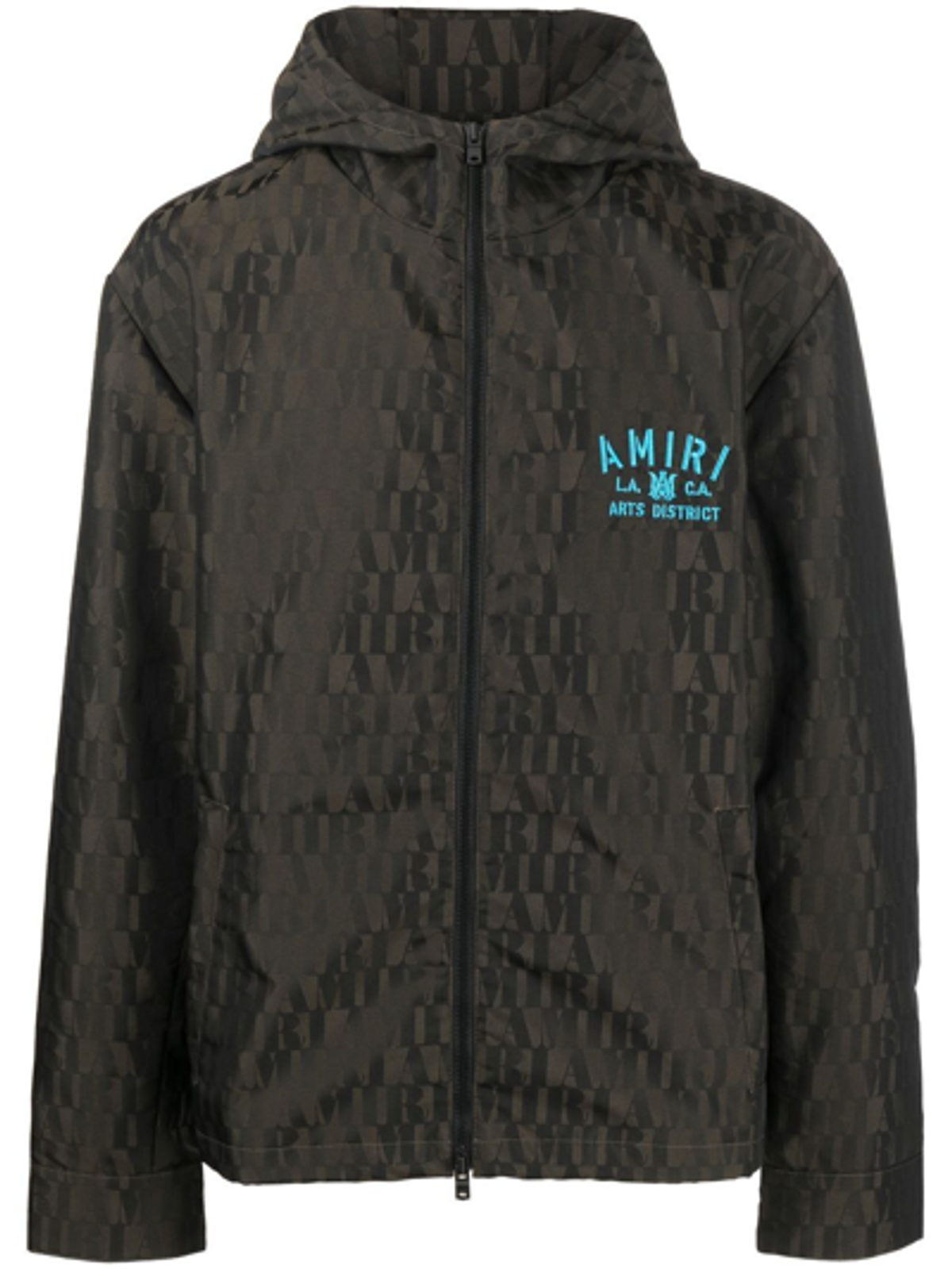 Amiri Monogram-Print Zip-Up Sports Jacket | WHAT’S ON THE STAR?