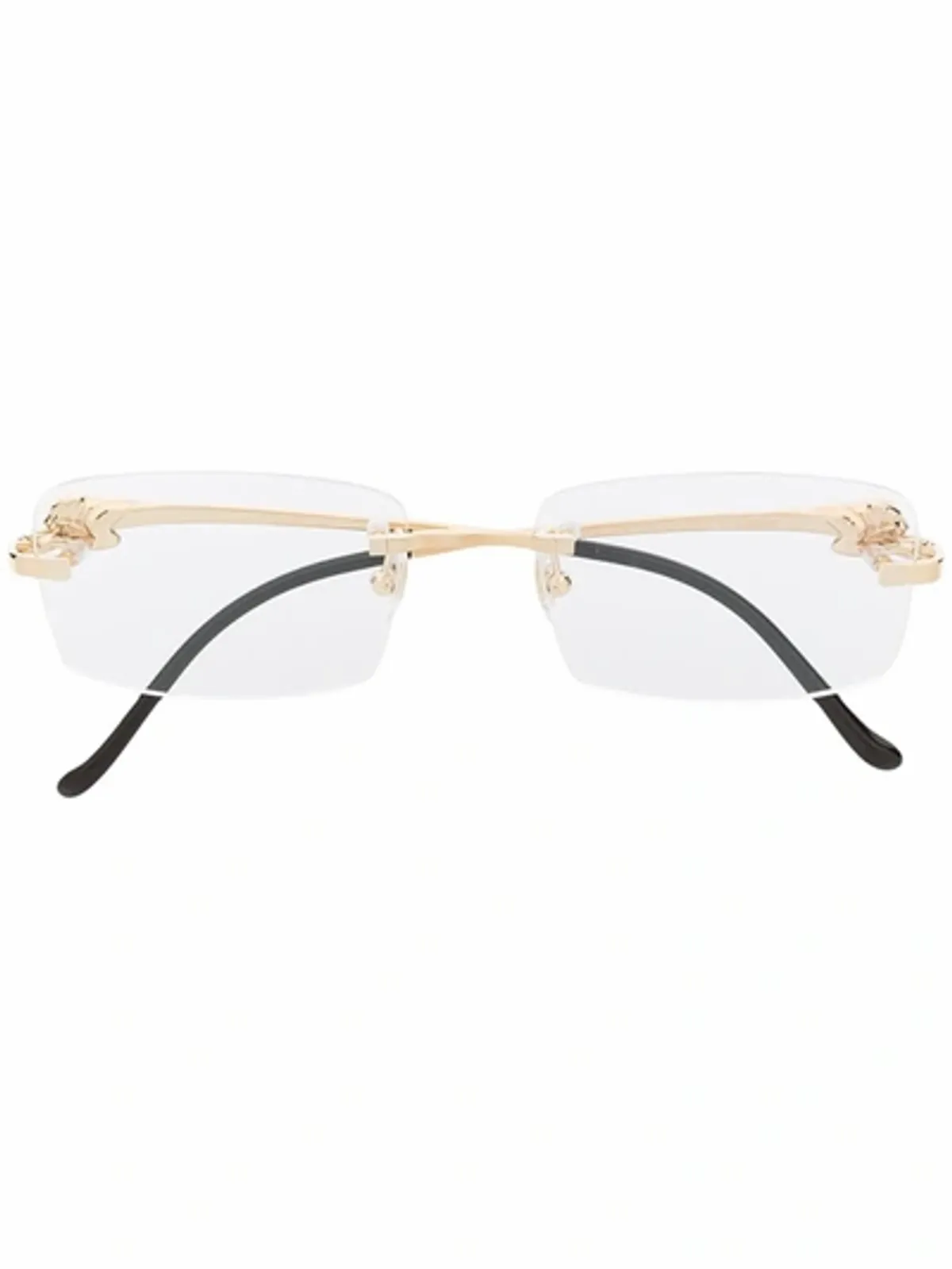 Cartier Rimless Square Frame Glasses | WHAT’S ON THE STAR?