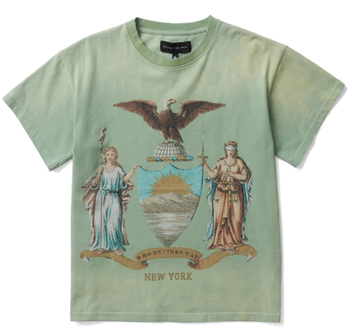 Who Decides War Crest Short Sleeve T-Shirt | WHAT’S ON THE STAR?