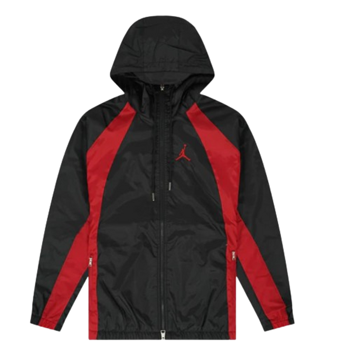 Jordan Black And Red Essentials Woven Jacket | WHAT’S ON THE STAR?