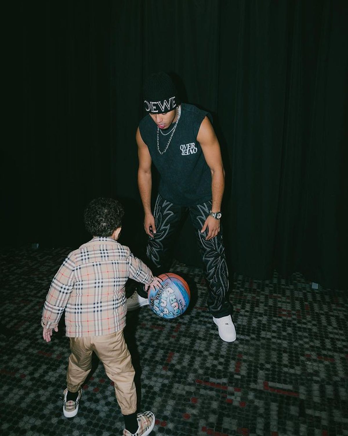 Myke Towers Outfit from November 30, 2023 | WHAT’S ON THE STAR?