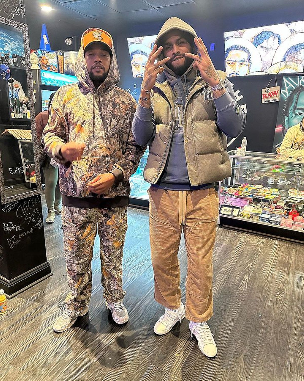 Dave East Outfit from December 6, 2023 | WHAT’S ON THE STAR?