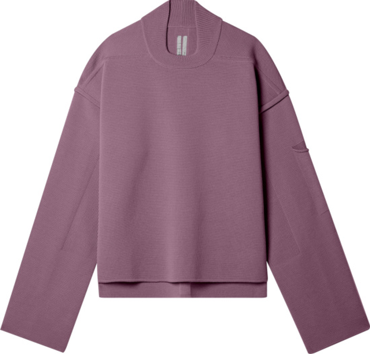 Rick Owens Purple Oversized Tommy Lupetto Sweater | WHAT’S ON THE STAR?