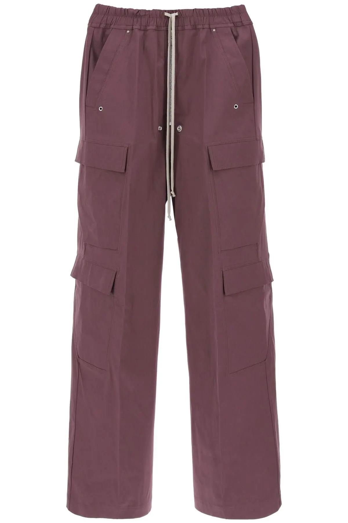 Rick Owens Purple Heavy Poplin Cargo Belas Pants | WHAT’S ON THE STAR?