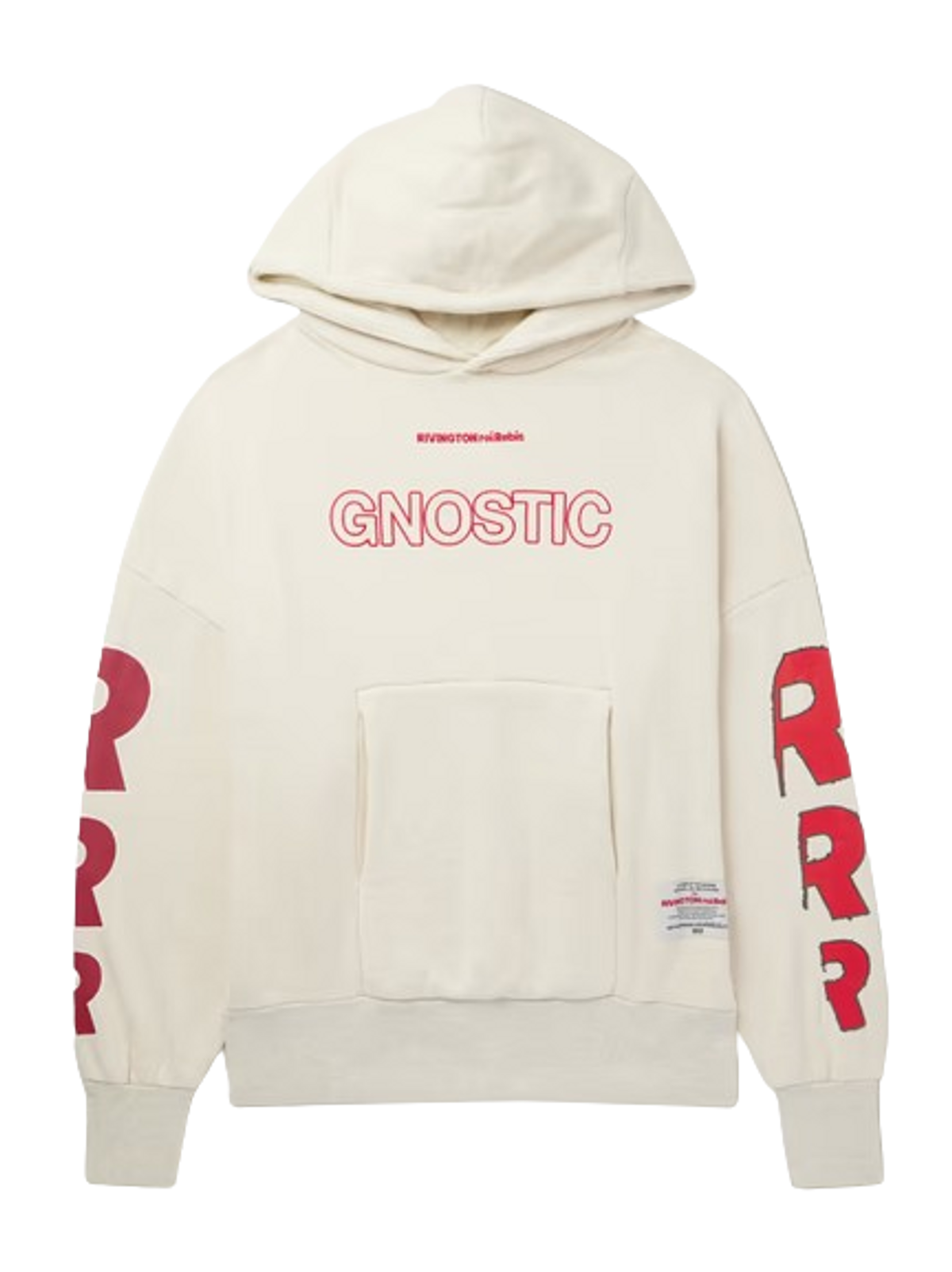 RRR-123 Logo-embroidered Printed Cotton-blend Jersey Hoodie | WHAT’S ON ...