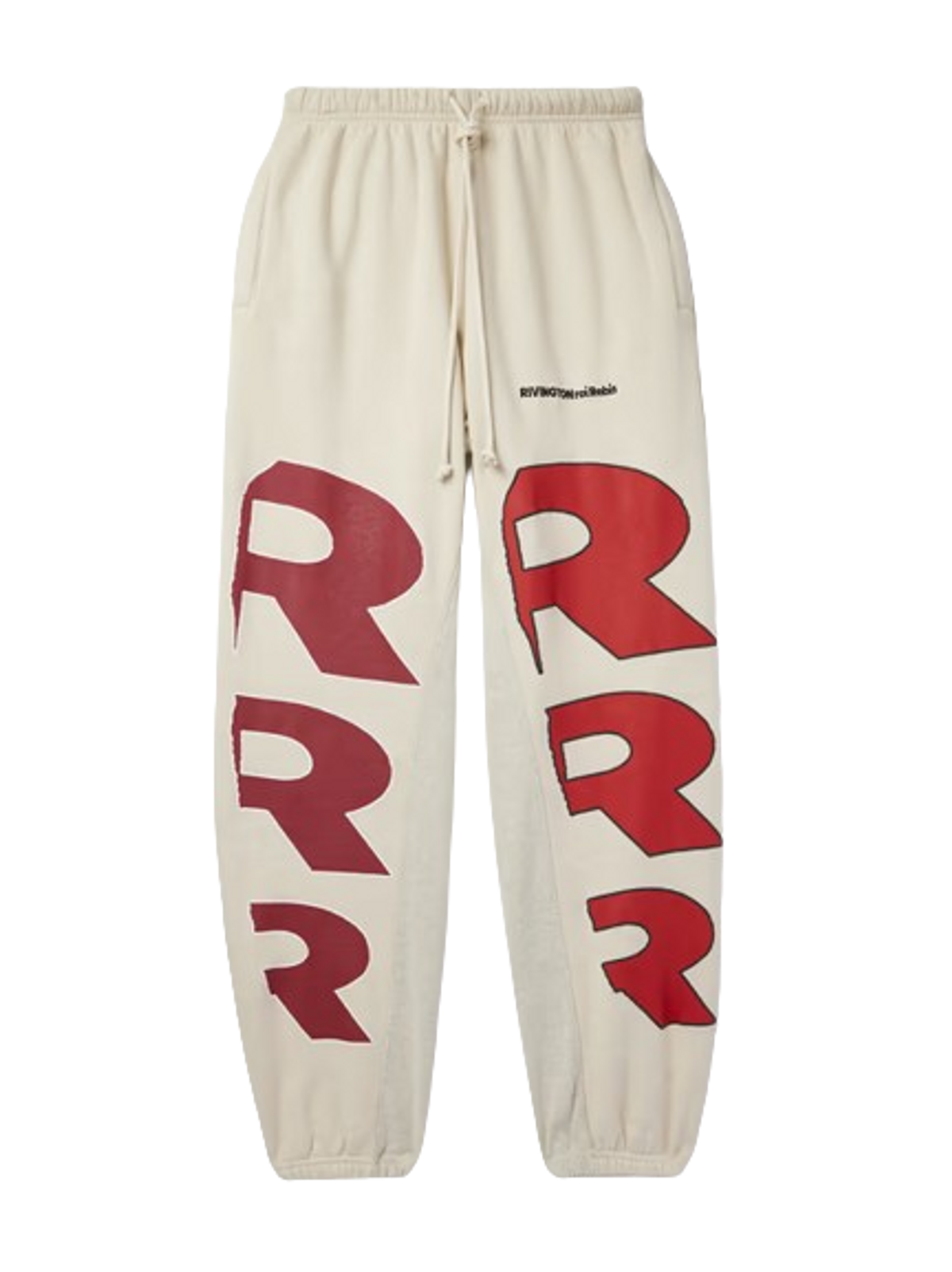 RRR-123 Core Tapered Logo-embroidered Printed Cotton-jersey Sweatpants ...
