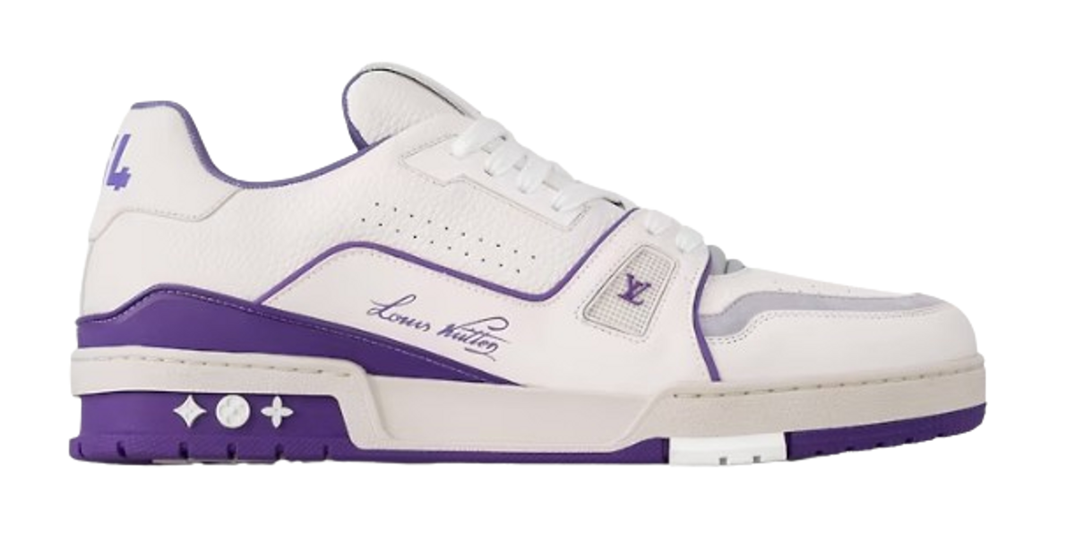 Louis Vuitton Violet LV Trainer Sneakers | WHAT’S ON THE STAR?