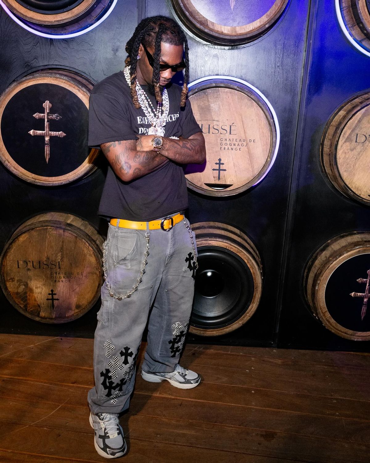 Offset Outfit from December 10, 2023 | WHAT’S ON THE STAR?