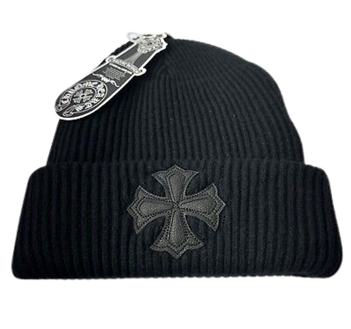 Chrome Hearts Black Cross Beanie Hat | WHAT’S ON THE STAR?