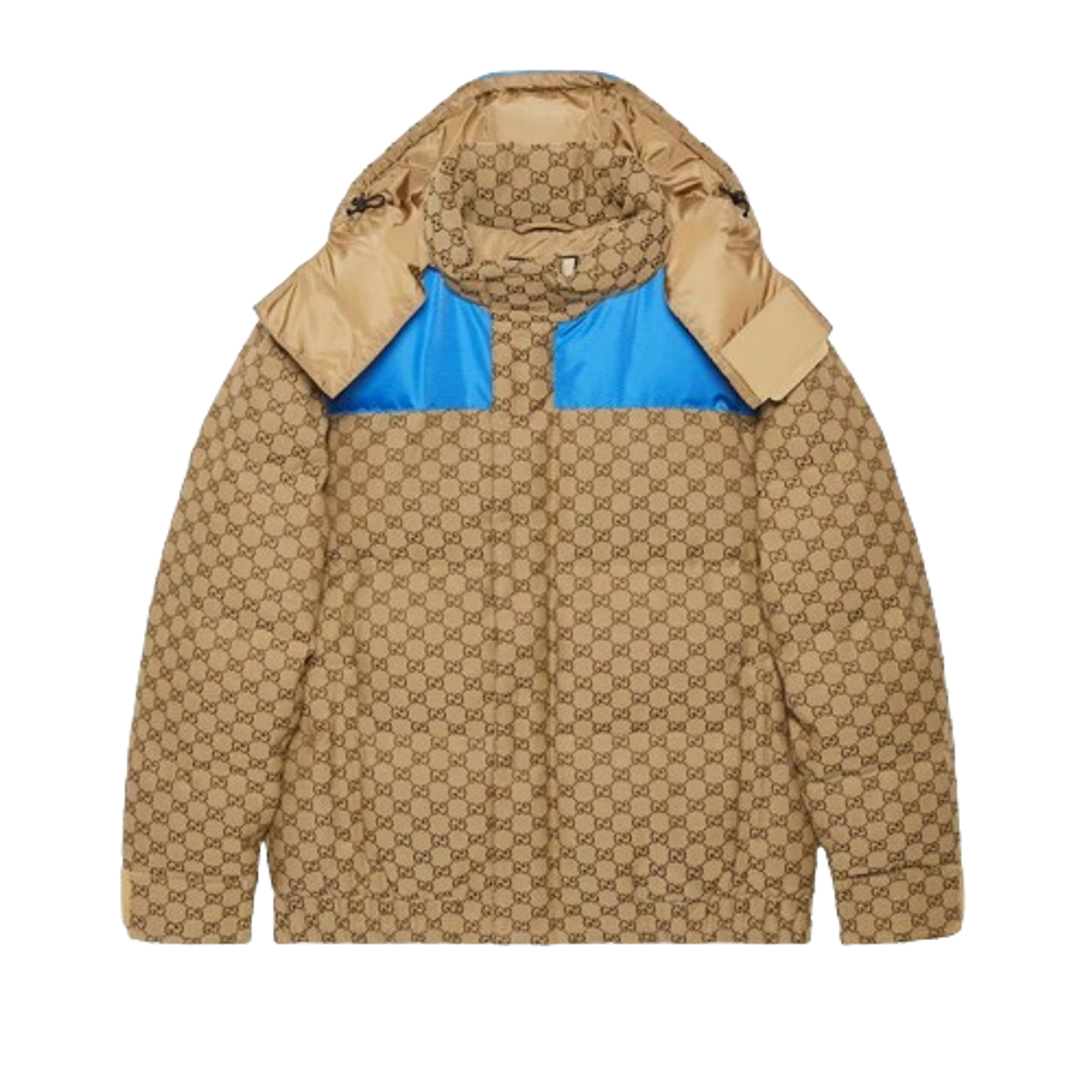Gucci Brown Gg Monogram Padded Jacket | WHAT’S ON THE STAR?