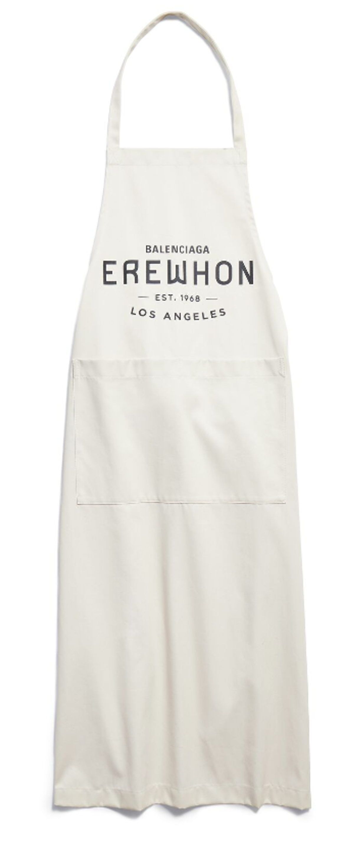 Balenciaga Beige Erewhon Los Angeles Apron | WHAT’S ON THE STAR?