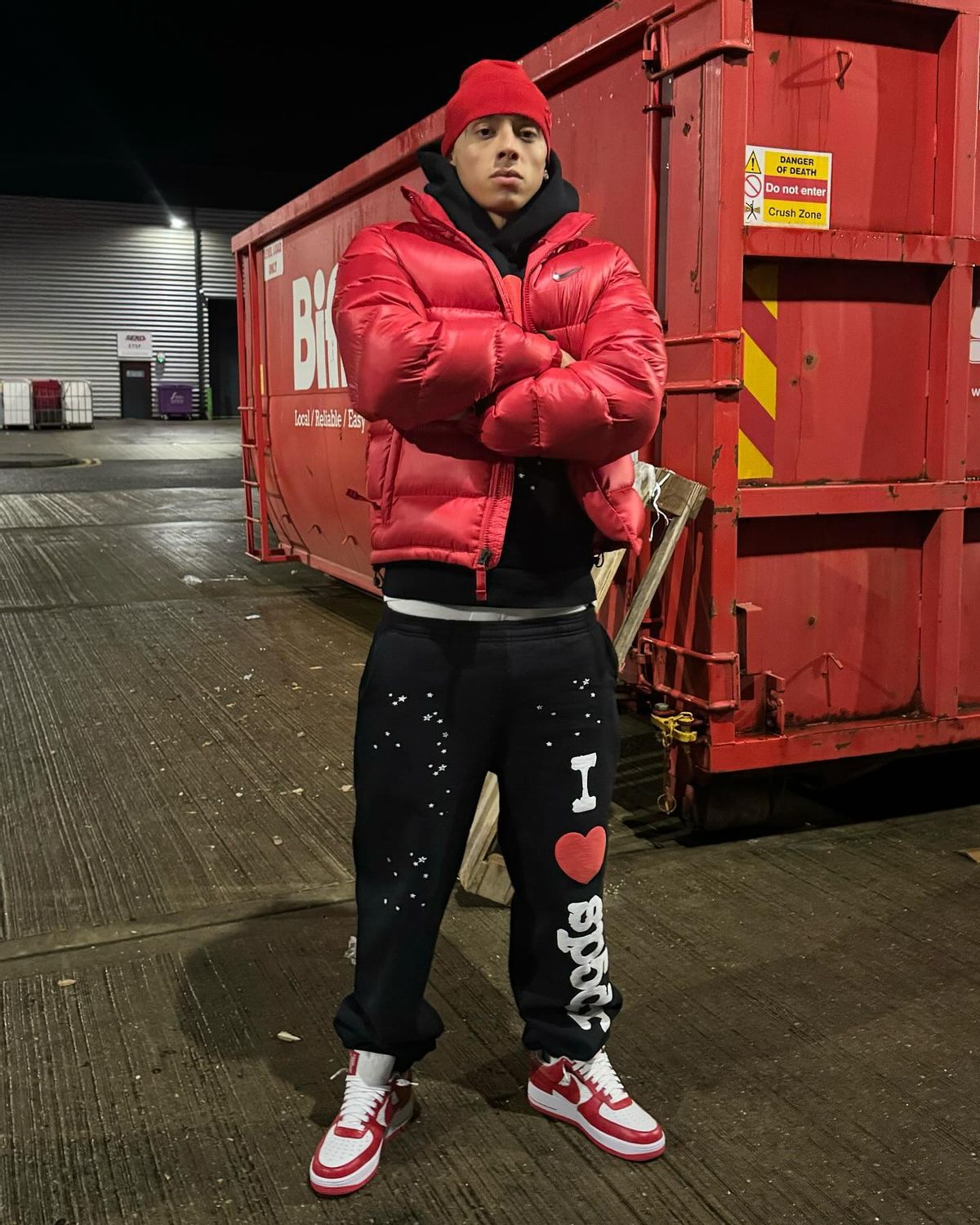 Central Cee Outfit from December 21, 2023 | WHAT’S ON THE STAR?