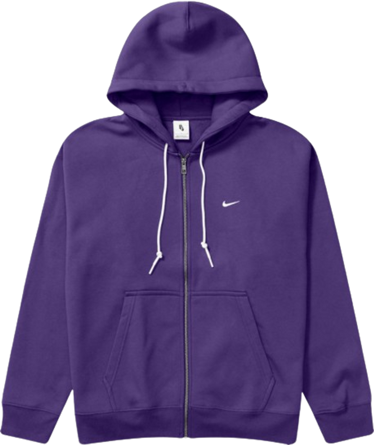 Nike Field Purple 'Solo Swoosh' Zip Hoodie | WHAT’S ON THE STAR?
