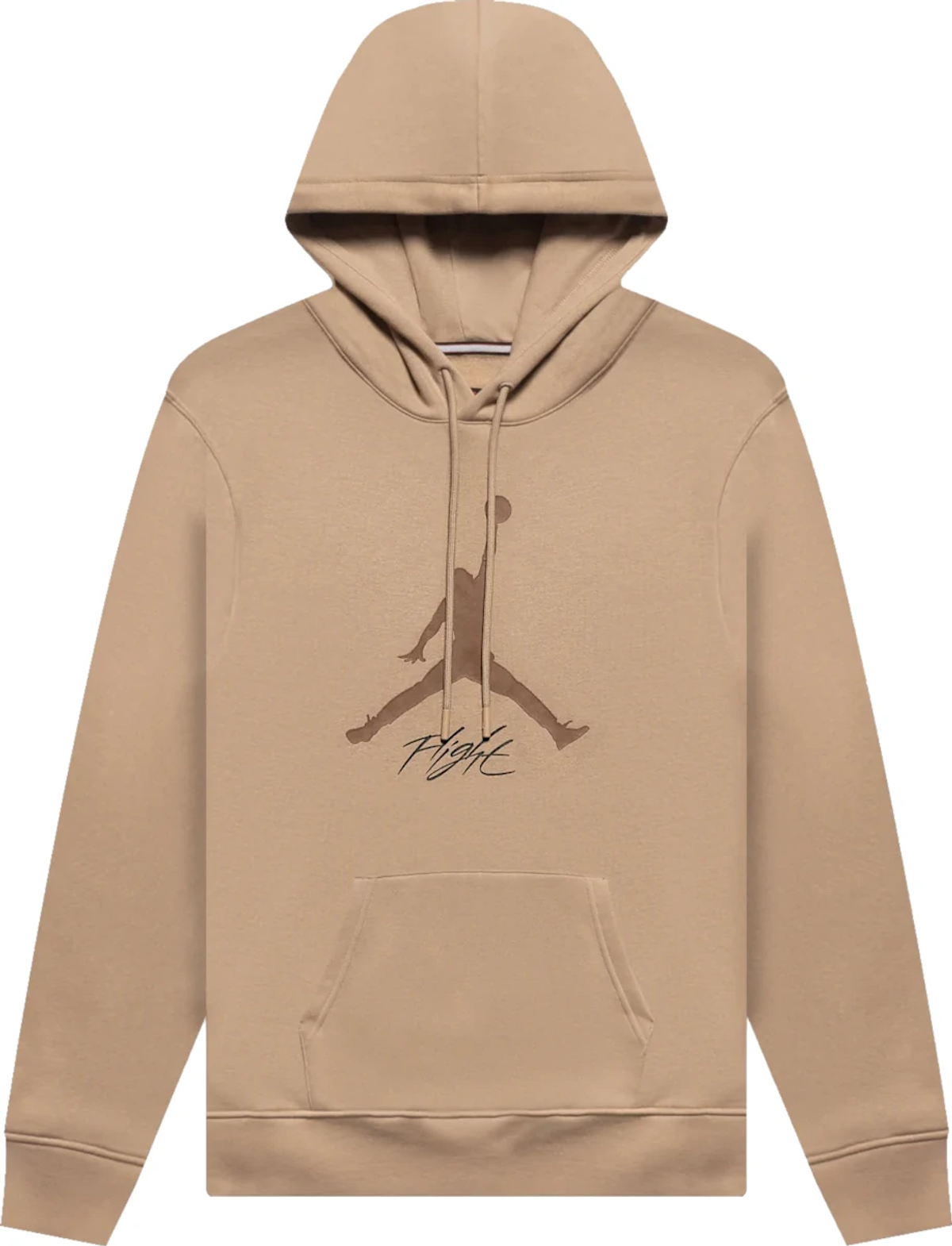 Jordan Beige Flight Logo Baseline Flight Hoodie | WHAT’S ON THE STAR?