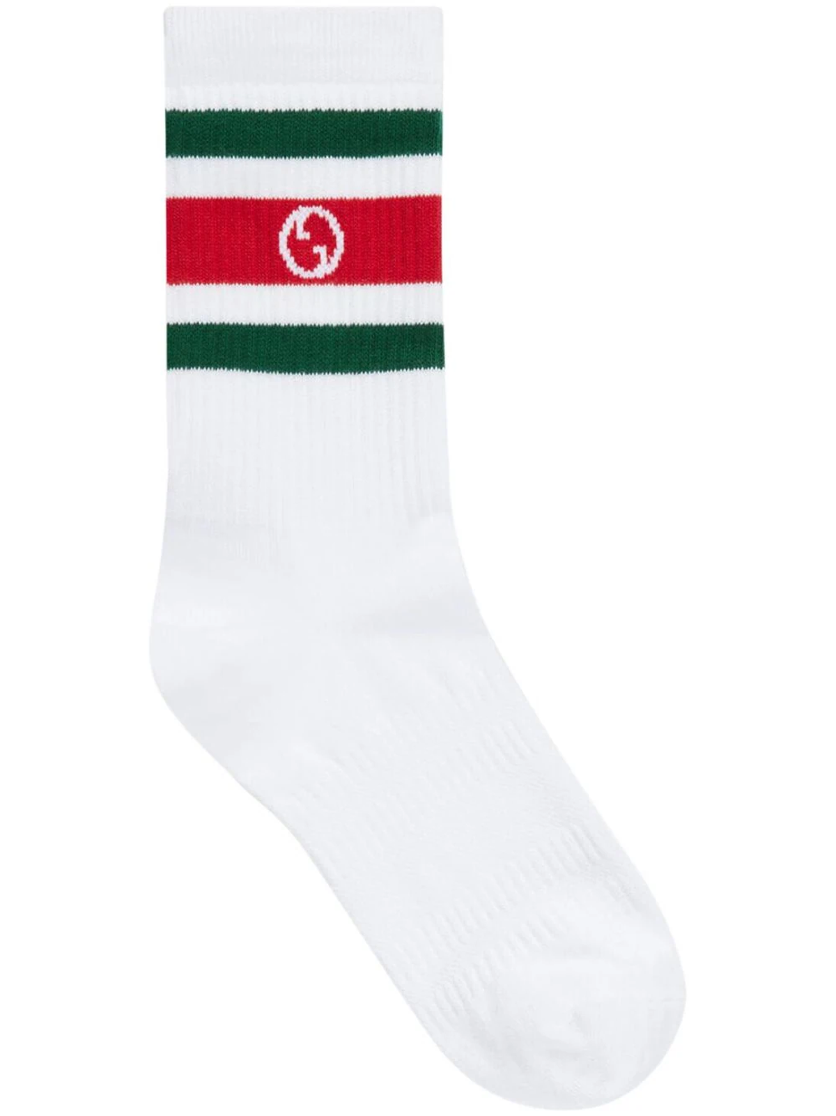 Gucci White Round Interlocking G Cotton Socks | WHAT’S ON THE STAR?