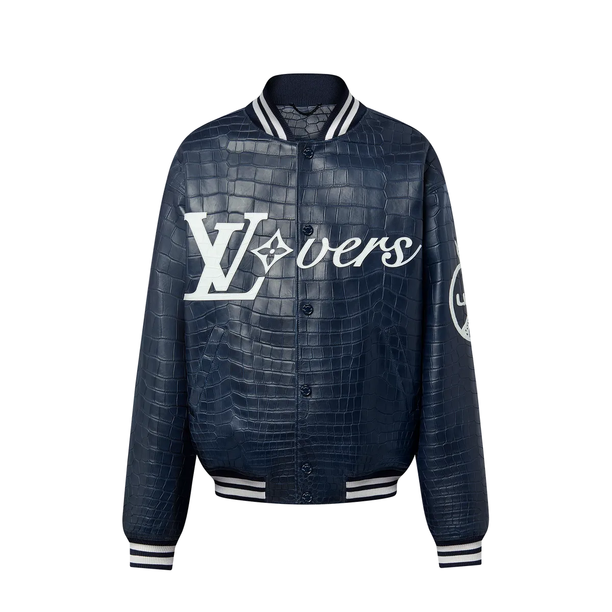 Louis Vuitton Made To Order Crocodile Baseball Jacket | WHAT’S ON THE STAR?