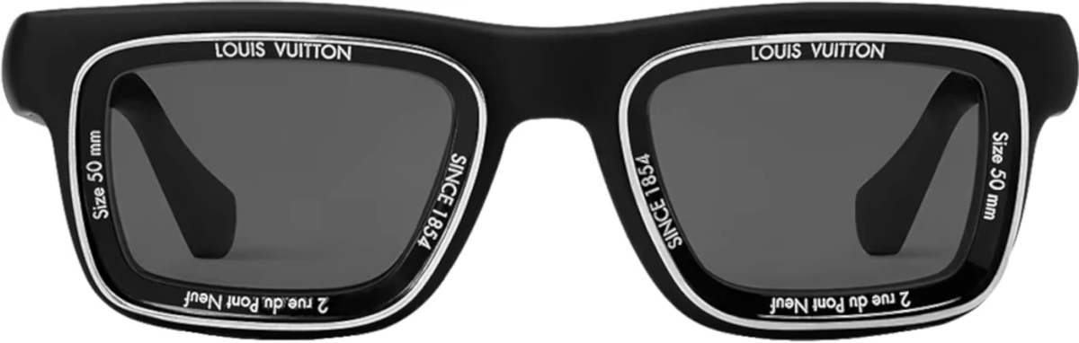 Louis Vuitton Black Square LV Super Vision Sunglasses | WHAT’S ON THE STAR?