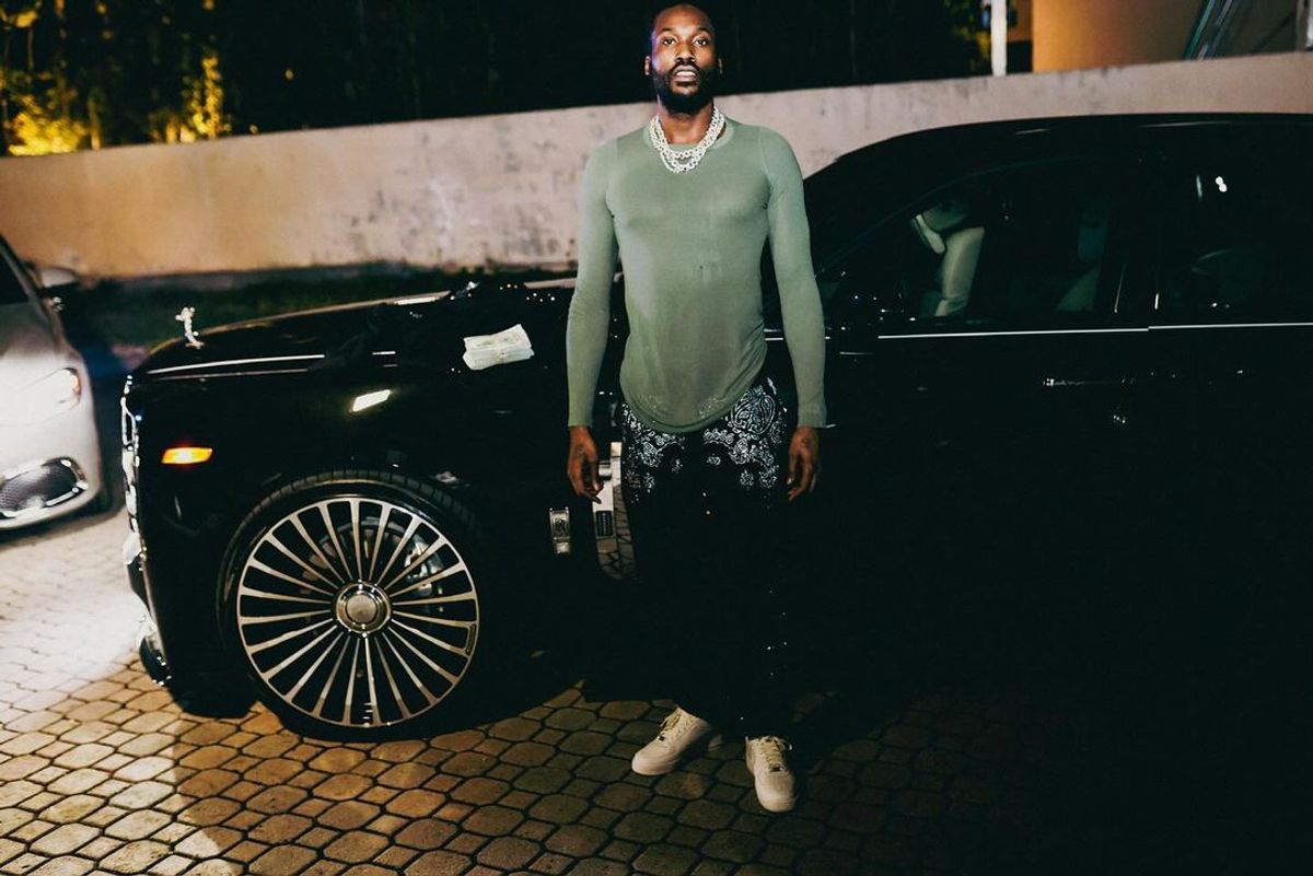 Meek Mill Outfit from January 13, 2024 | WHAT’S ON THE STAR?