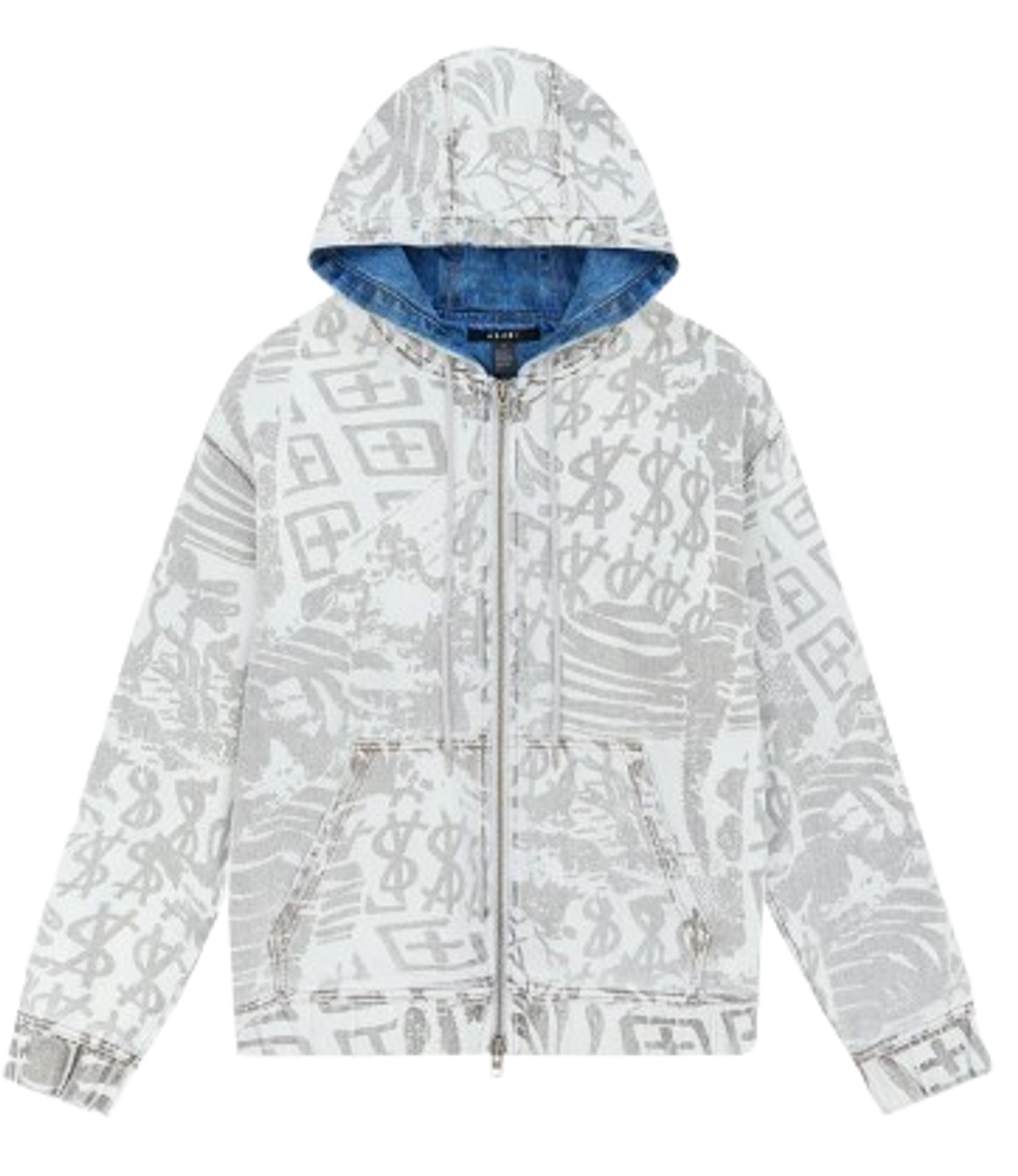 Ksubi Icey Kollage Zip Hoodie | WHAT’S ON THE STAR?