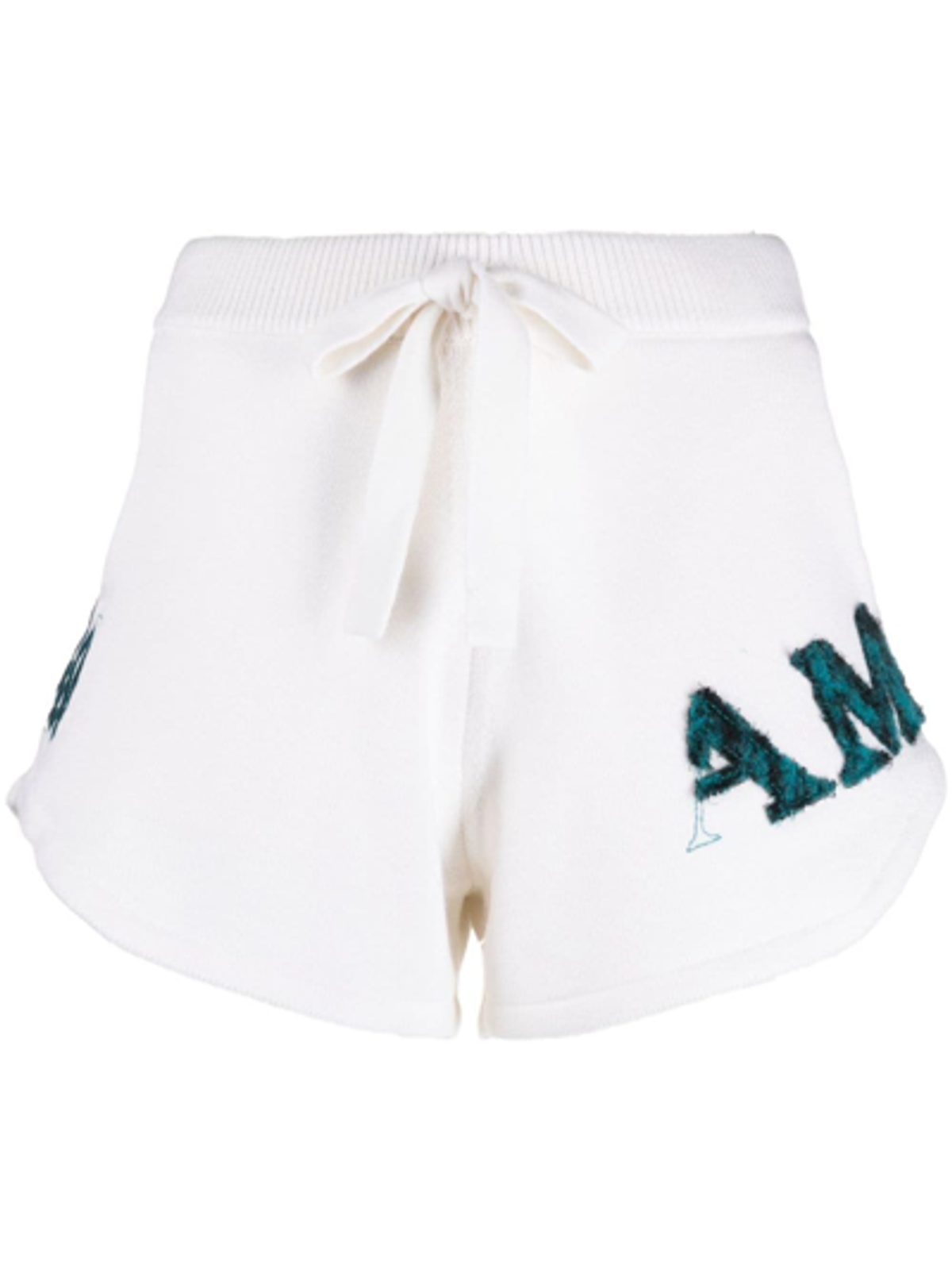 Amiri White Logo-embroidered Cotton-blend Track Shorts | WHAT’S ON THE ...