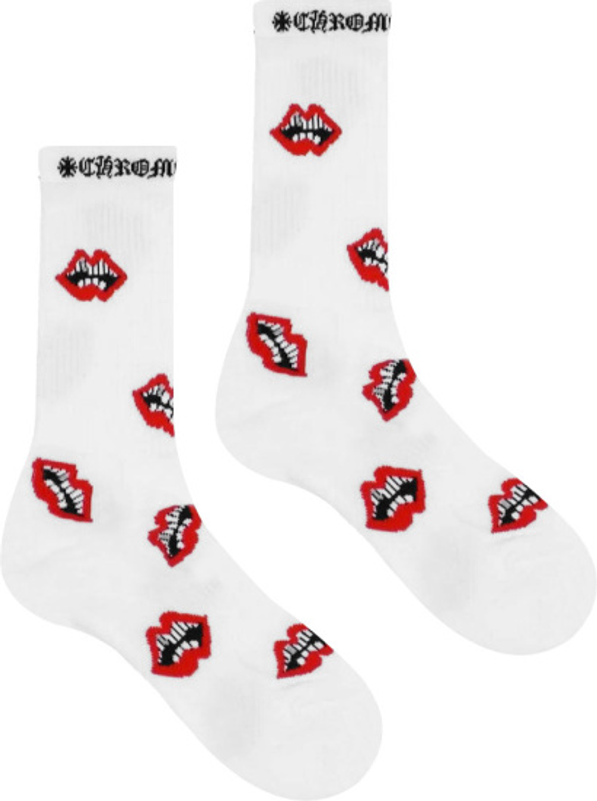 Chrome Hearts White Chomper Socks | WHAT’S ON THE STAR?