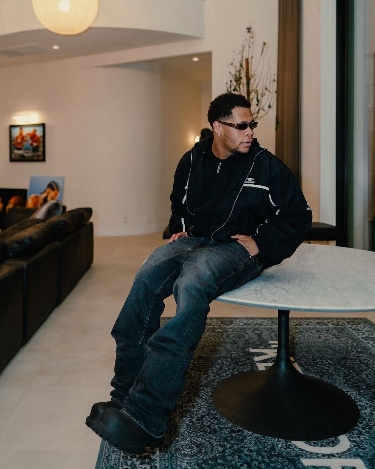 Devin Haney Outfit from January 24, 2024 | WHAT’S ON THE STAR?