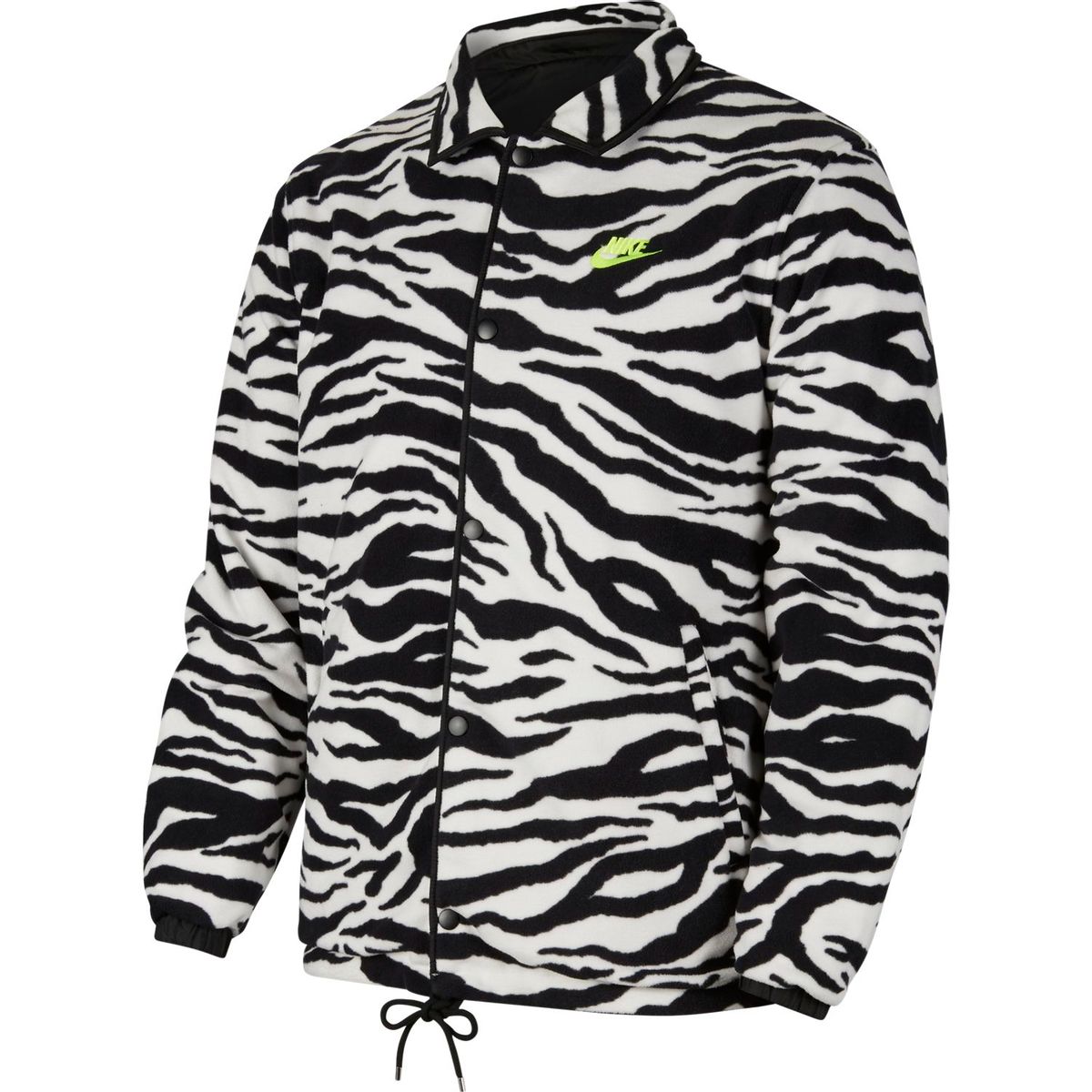 Nike Reversible Zebra Fleece Jacket | WHAT’S ON THE STAR?