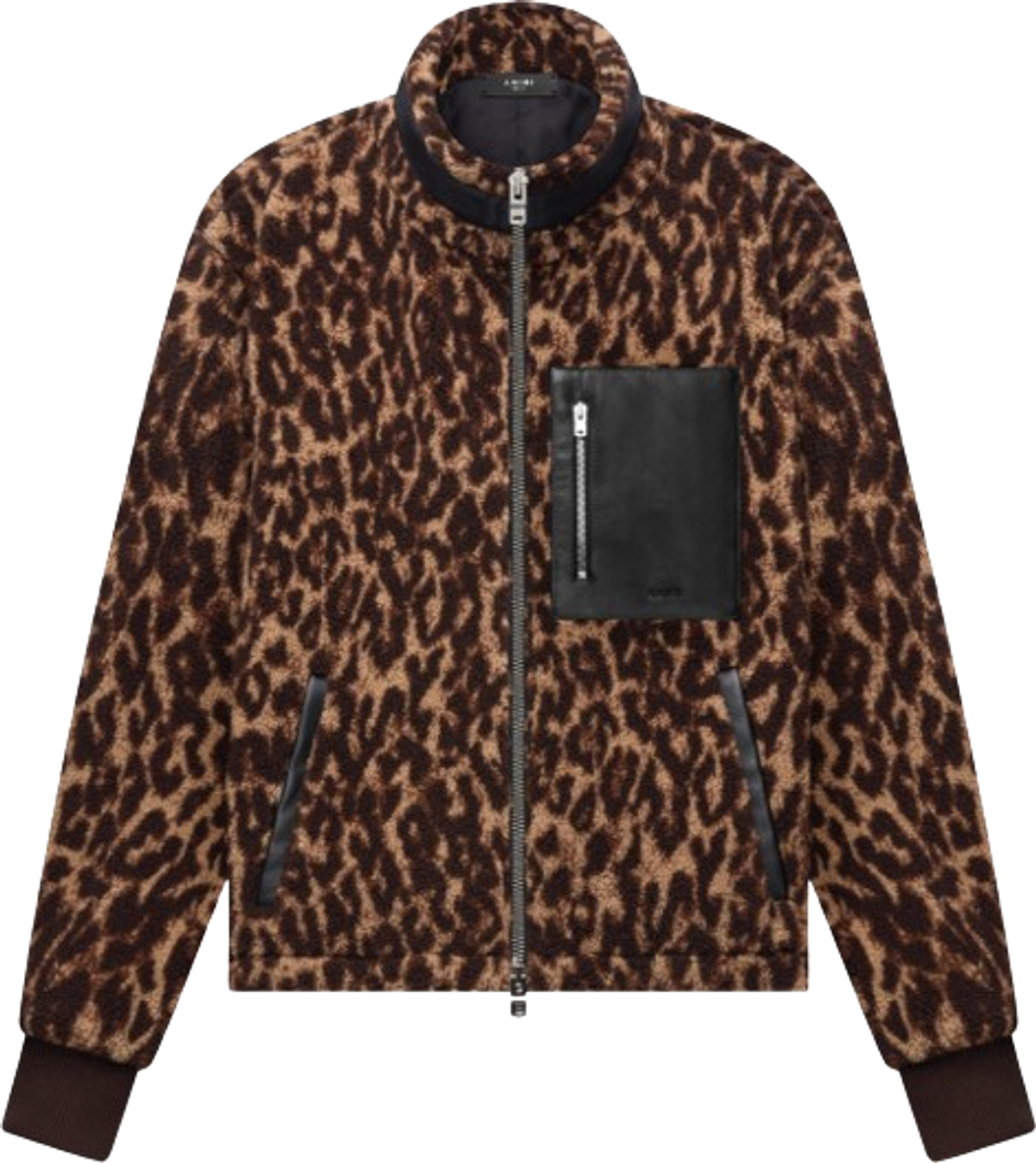 Amiri Leopard Print Fleece Jacket | WHAT’S ON THE STAR?