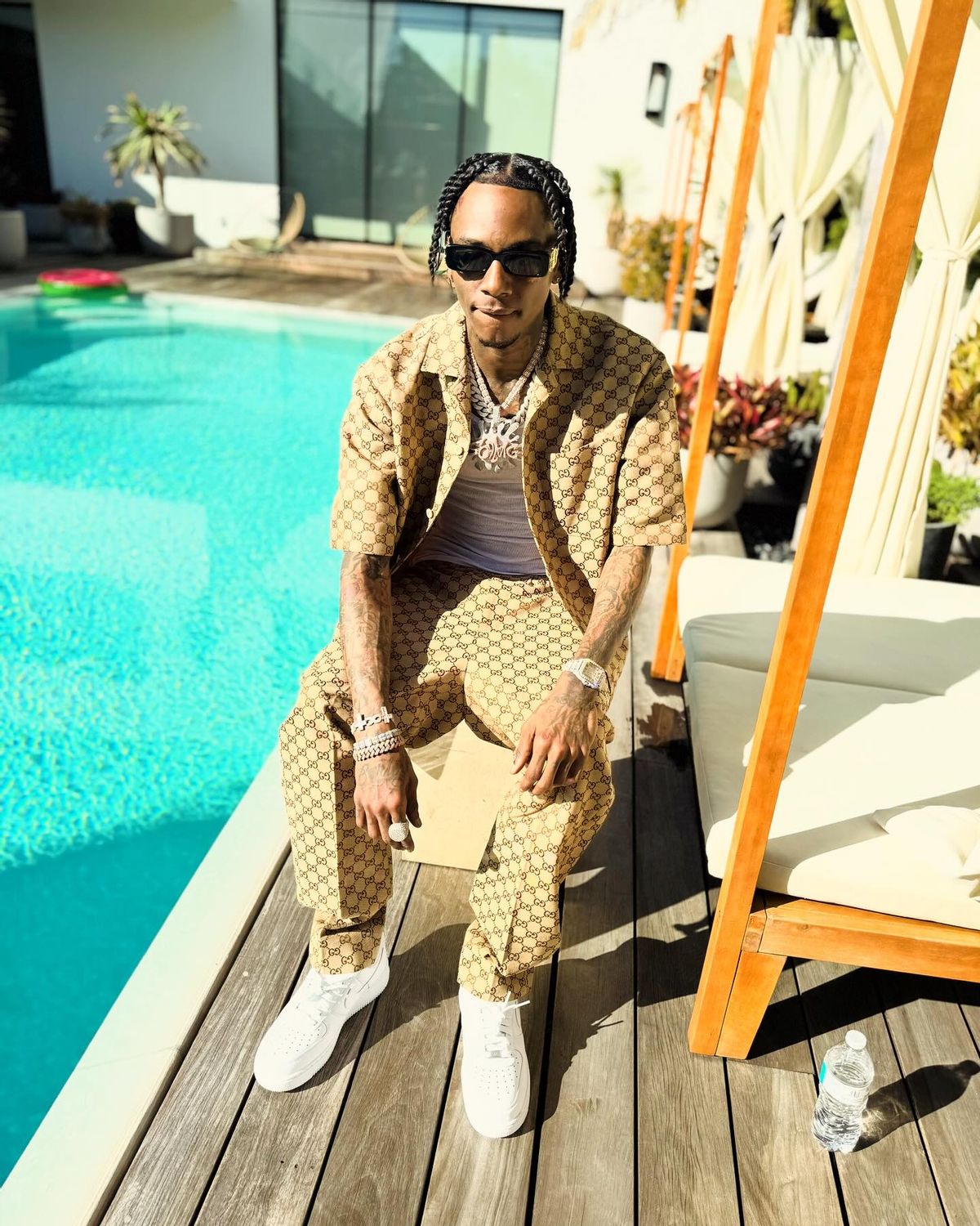 Soulja Boy Outfit from February 3, 2024 | WHAT’S ON THE STAR?