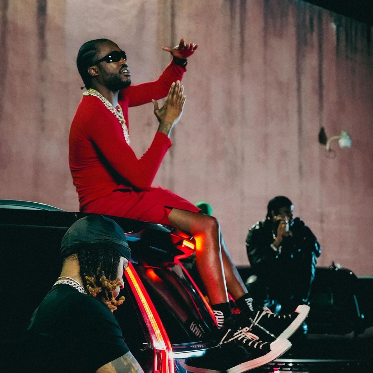 Meek Mill Outfit from February 5, 2024 | WHAT’S ON THE STAR?