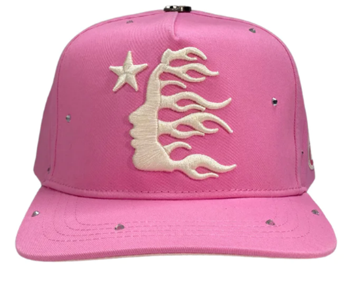 Hellstar Pink Rhinestone Cap | WHAT’S ON THE STAR?