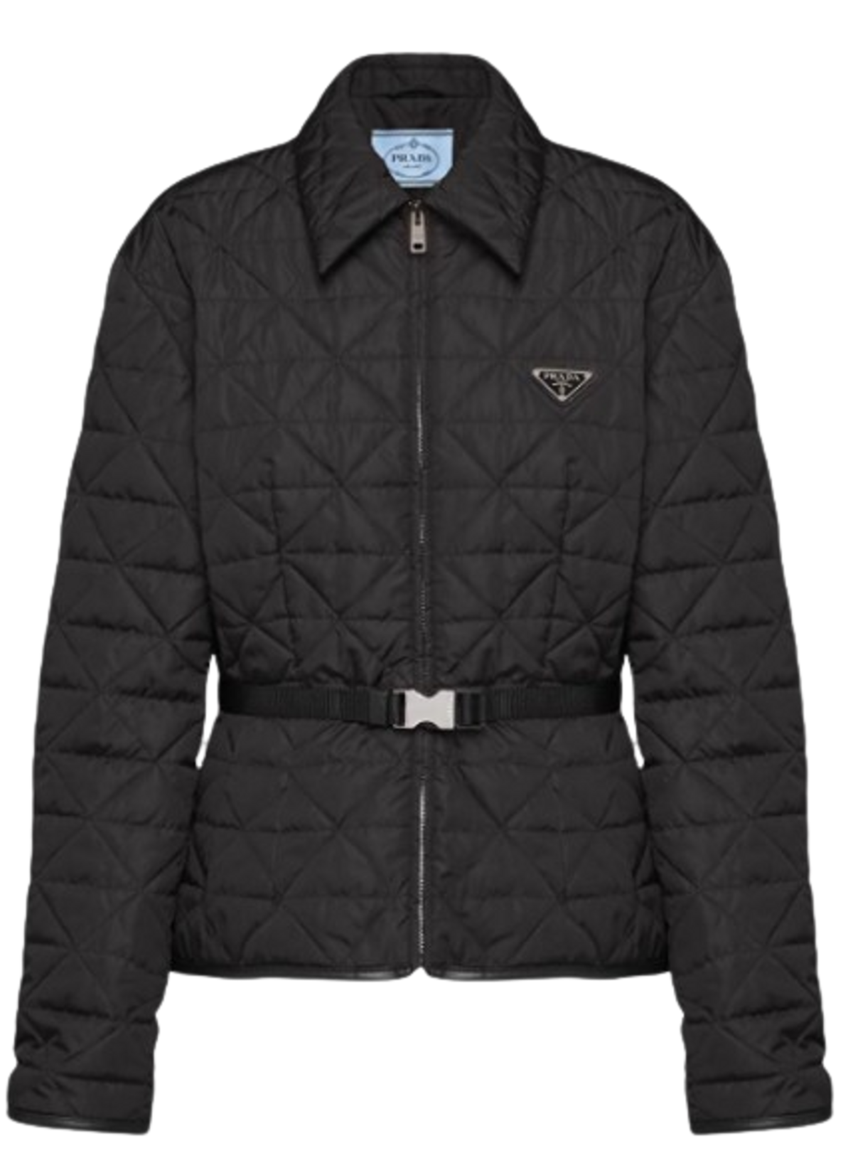 Prada Belted Quilted Jacket | WHAT’S ON THE STAR?