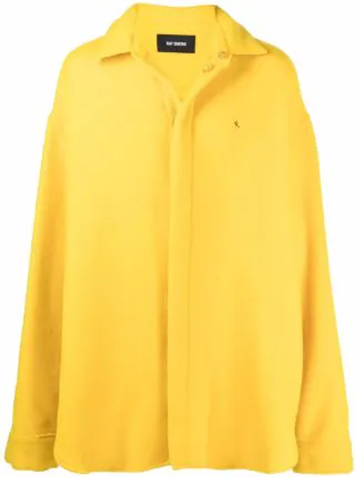Raf Simons Yellow Extremely Big Shirt-Jacket | WHAT’S ON THE STAR?