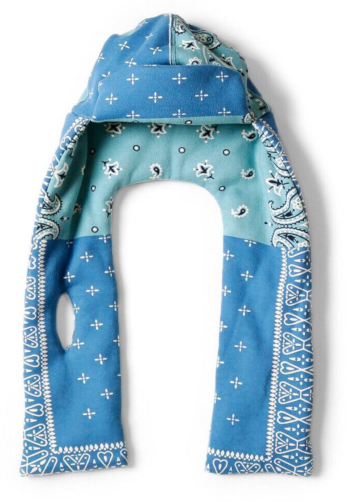 Kapital Fleece Lined Bandana Pattern Padded Cap Muffler Scarf | WHAT’S ...