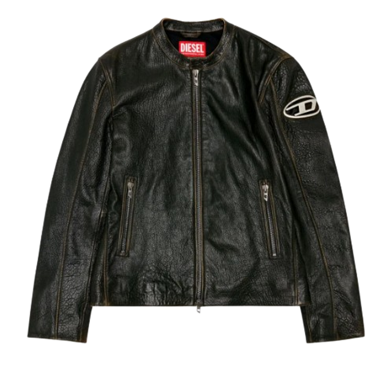 Diesel L-Cobbe Leather Jacket | WHAT’S ON THE STAR?