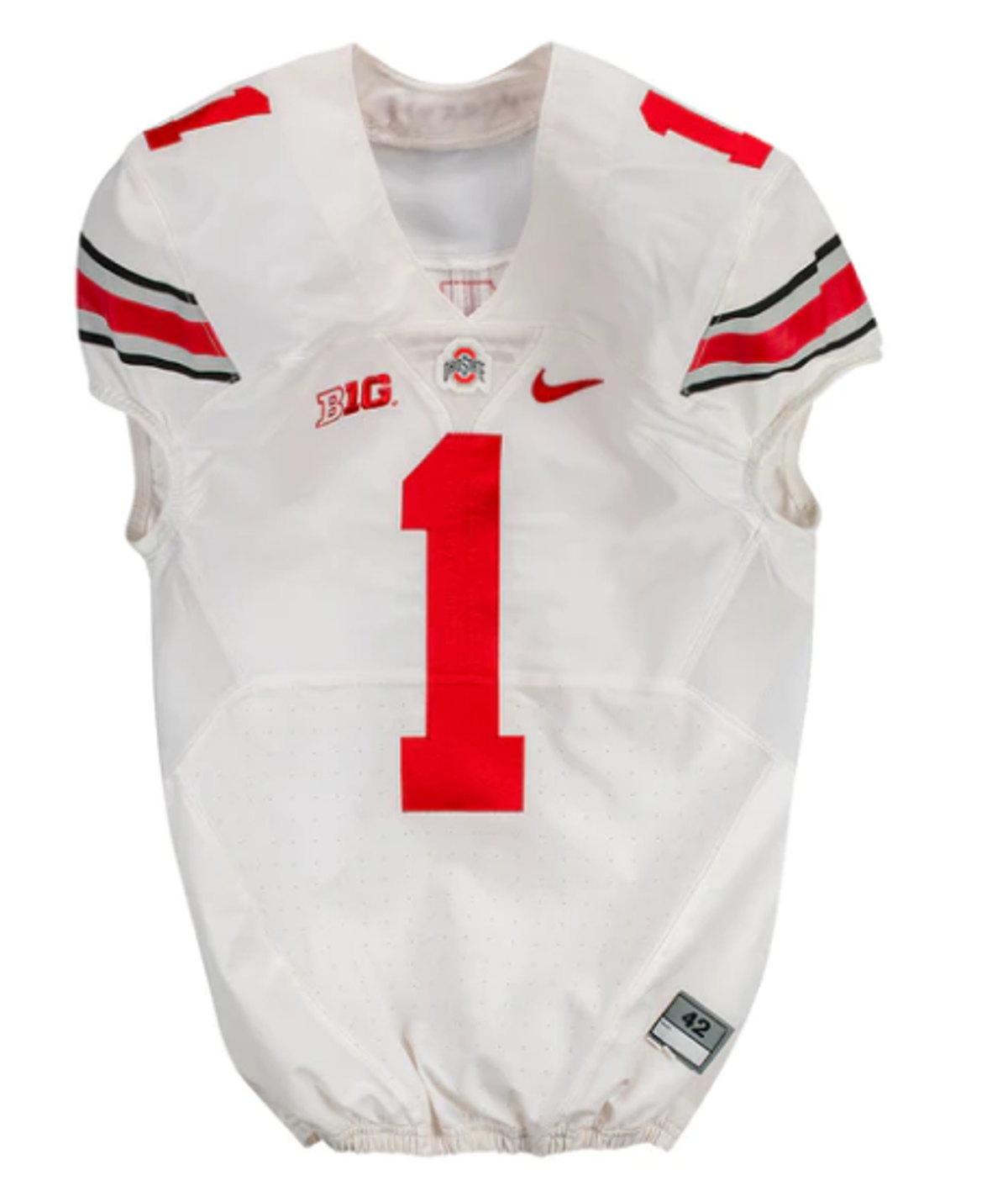 Ohio State Buckeyes White Locker Room Authentic White Jersey | WHAT’S ...