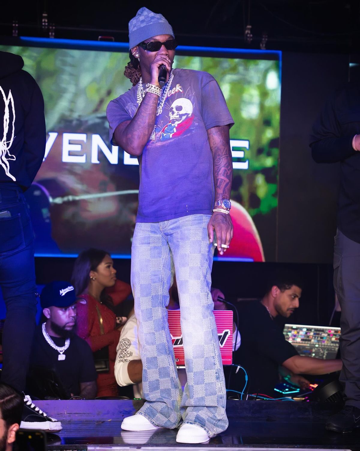 Offset Outfit from February 22, 2024 | WHAT’S ON THE STAR?