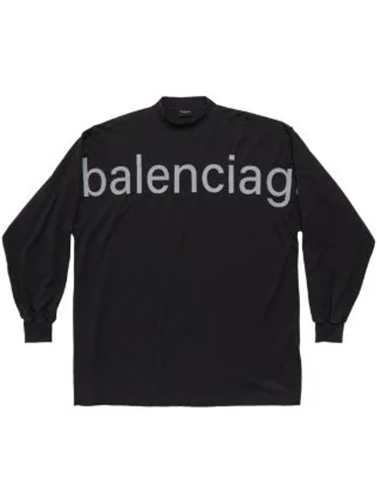 Balenciaga Logo Print Cotton T-Shirt | WHAT’S ON THE STAR?
