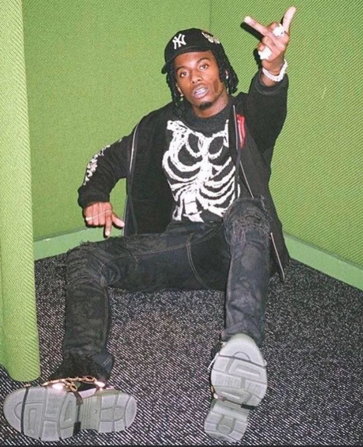 Playboi Carti Outfit from August 14, 2019 | WHAT’S ON THE STAR?