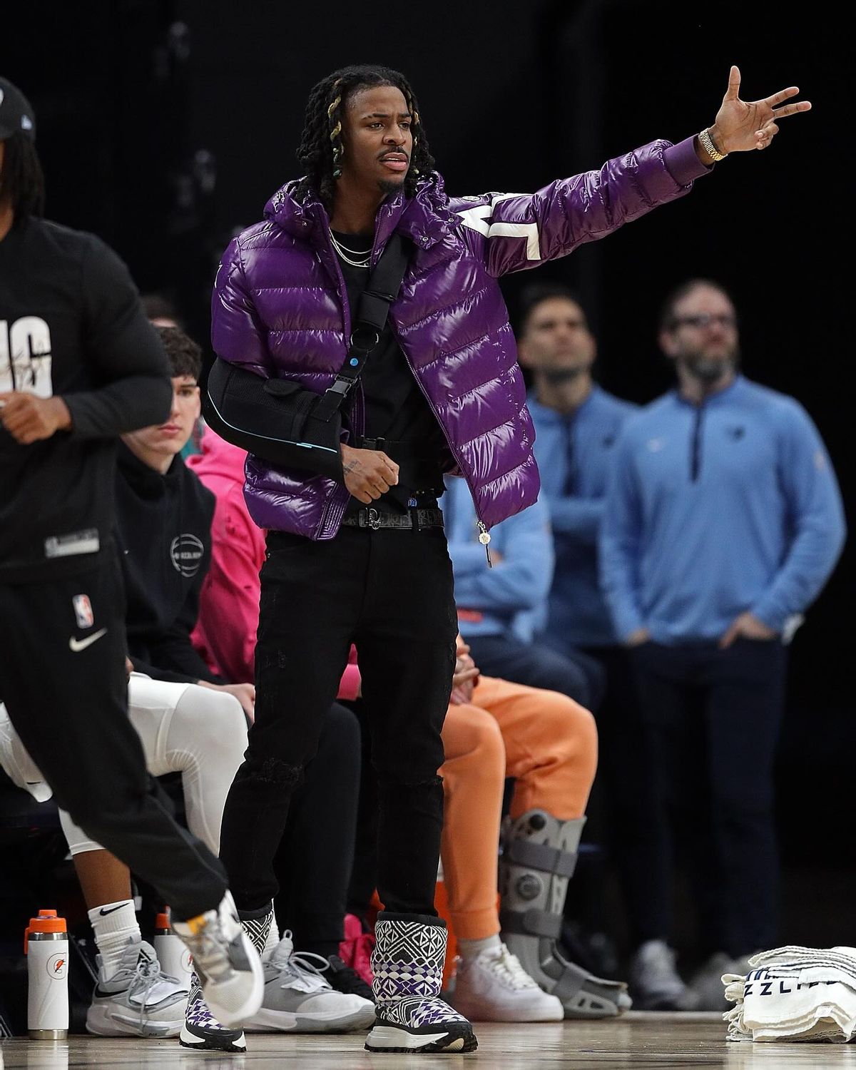 Ja Morant Outfit from February 29, 2024 | WHAT’S ON THE STAR?