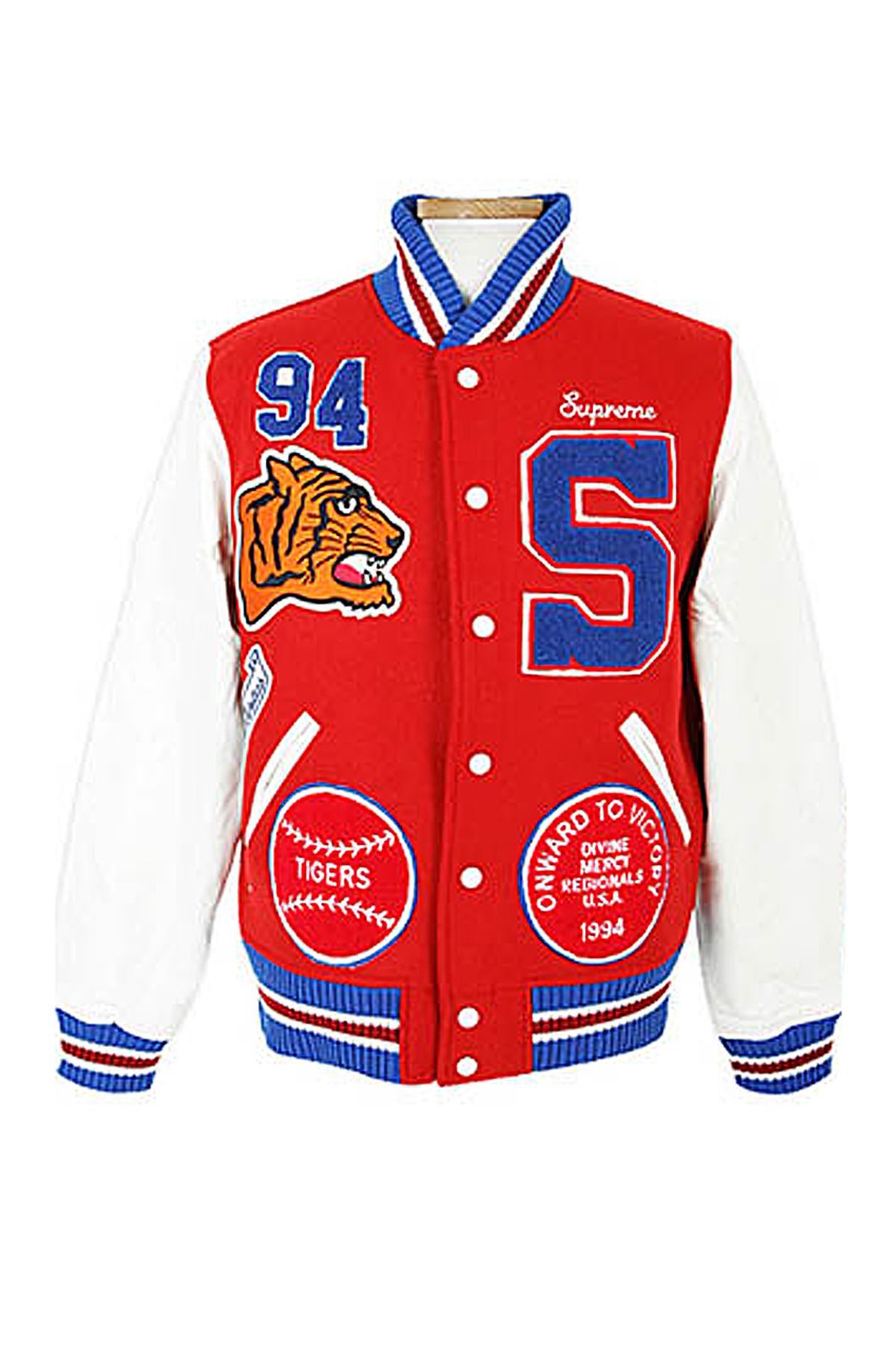 Supreme Tiger Varsity Jacket | WHAT’S ON THE STAR?
